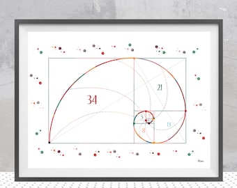 Fibonacci Sequence - Etsy