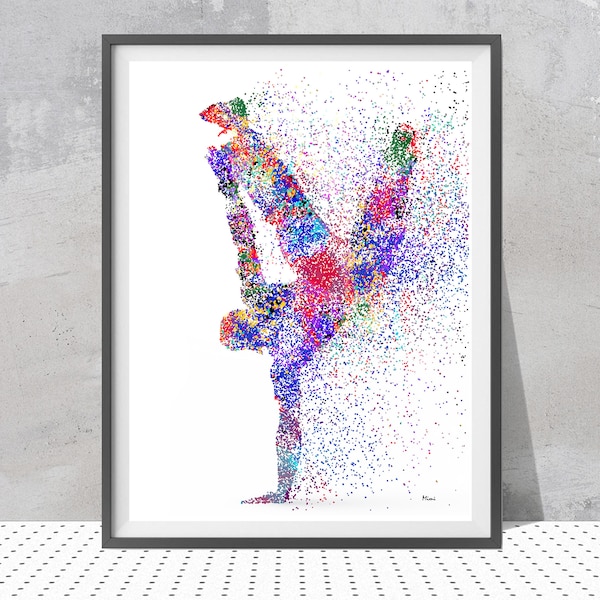 Breakdance Poster - Etsy