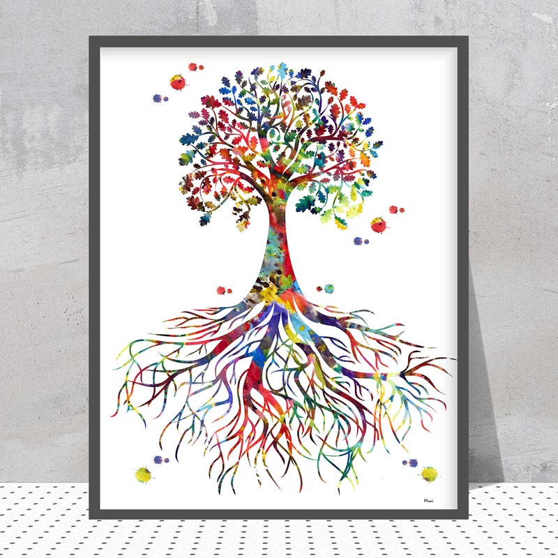 Tree of Life Poster - Etsy