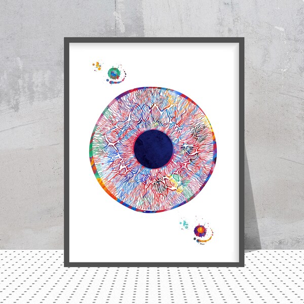 Eye Iris Print - Etsy
