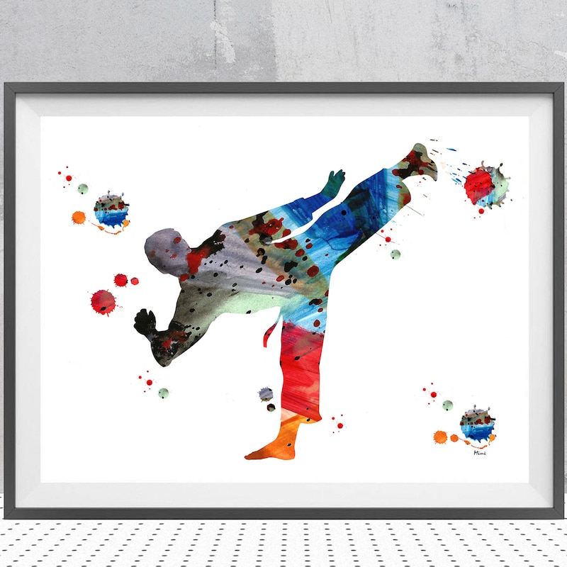 Karate Poster - Etsy