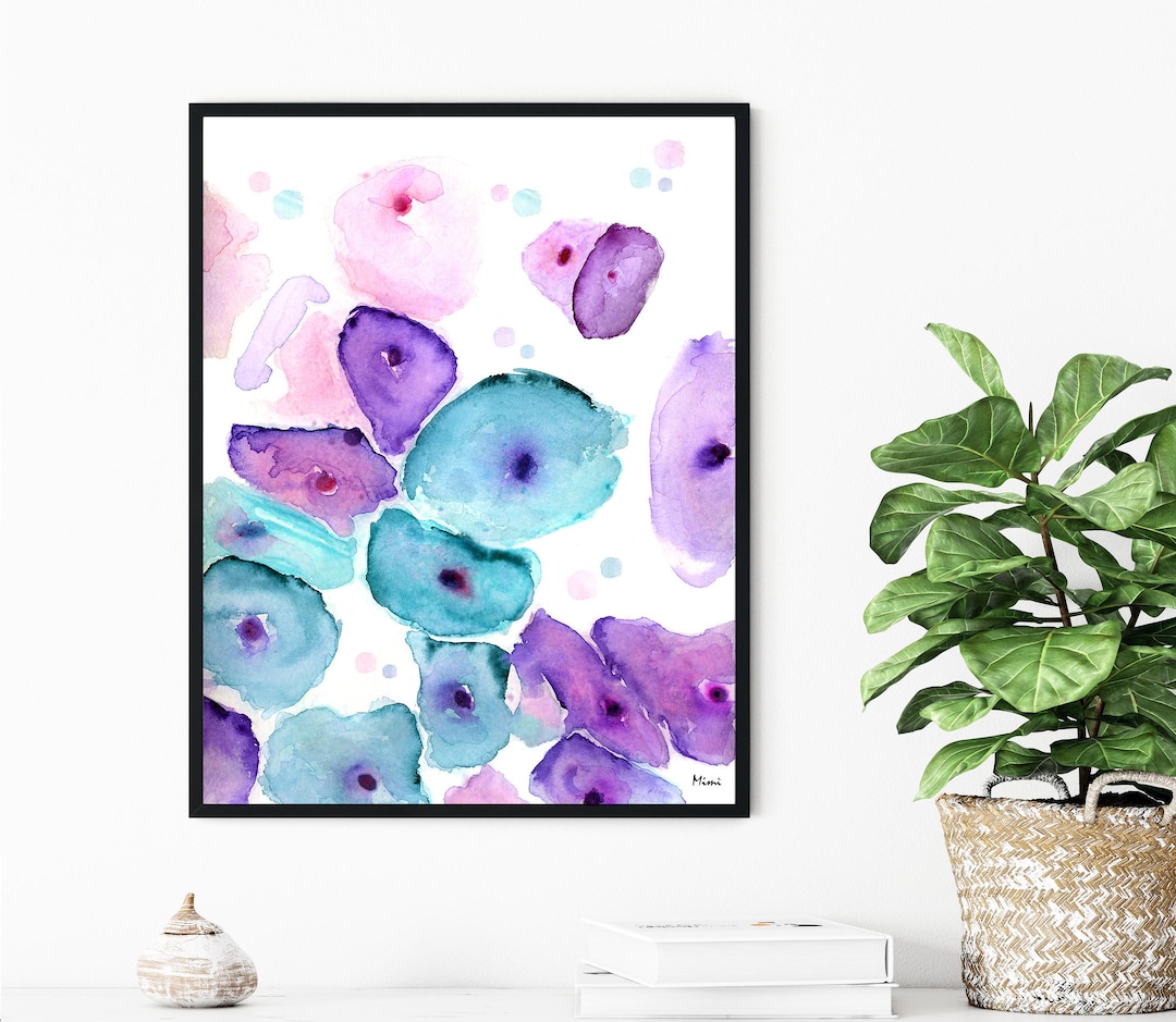 Papanicolau Test Giclée Print Pap Smear Watercolor Cervical Cancer ...