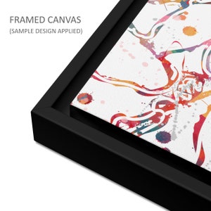 Brain Cell Anatomy Art Print Nerve Cell Watercolor Brain Art Neurology ...