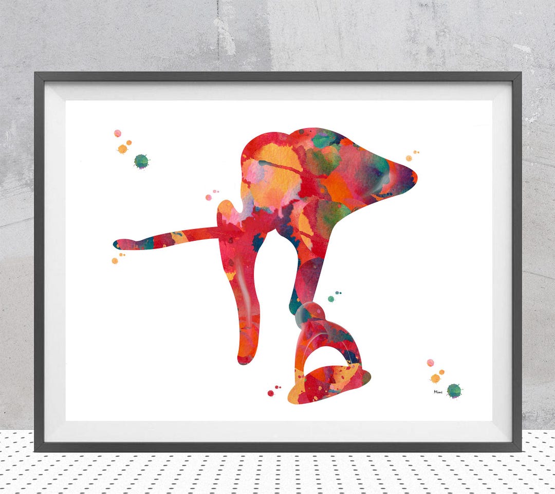 Ear Anatomy Ossicles Print Audiology Watercolor Vestibular System Inner ...