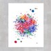 T-cell Watercolor Print Science Art Poster Immune System Cells Art ...