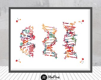 Dna Strand Art - Etsy