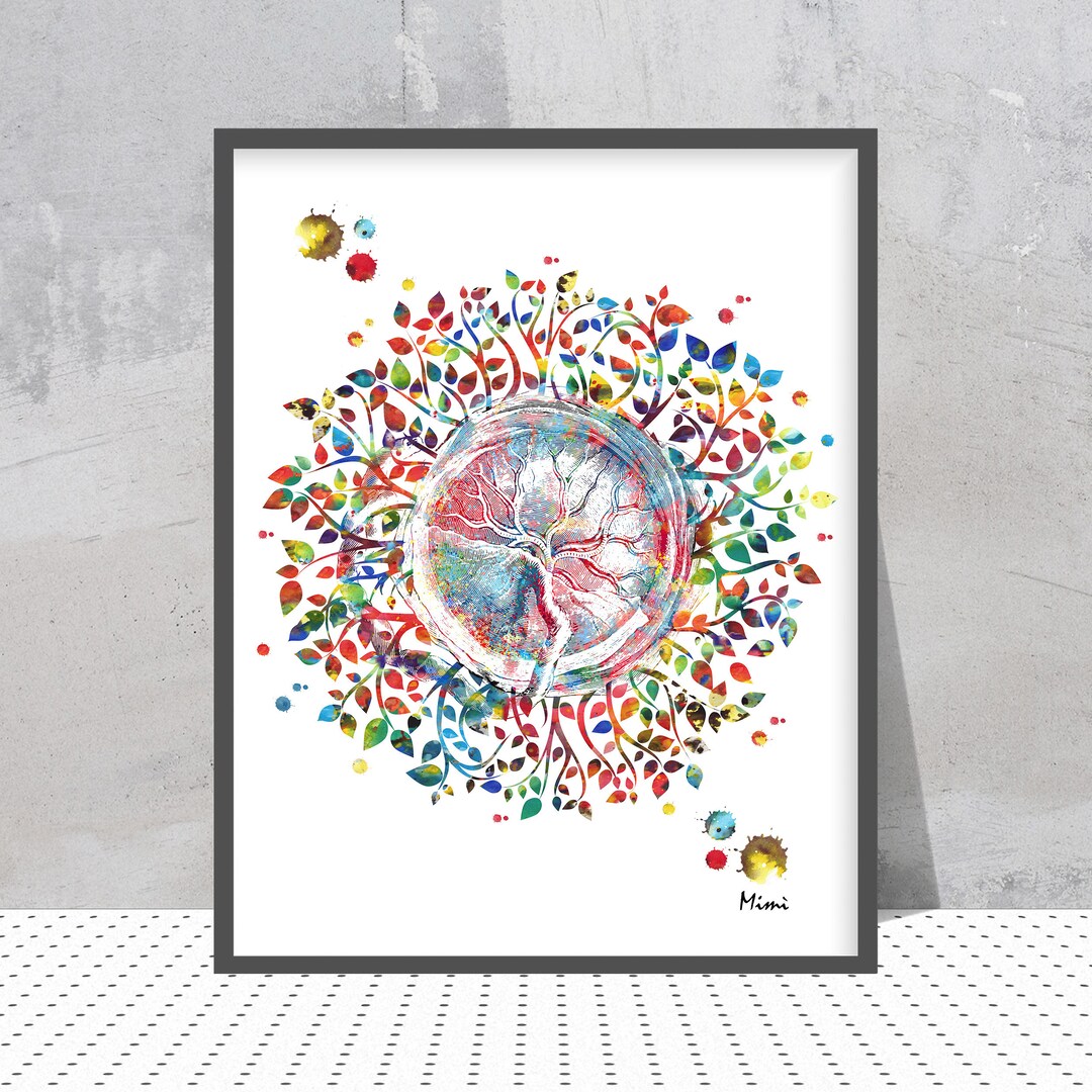 Placenta Tree of Life Print Placenta Tree Symbol of Life Motherhood Art ...