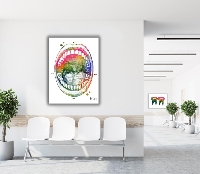 Mouth Anatomy Print | Speech and Language Art | SLP Clinic Decor - Etsy