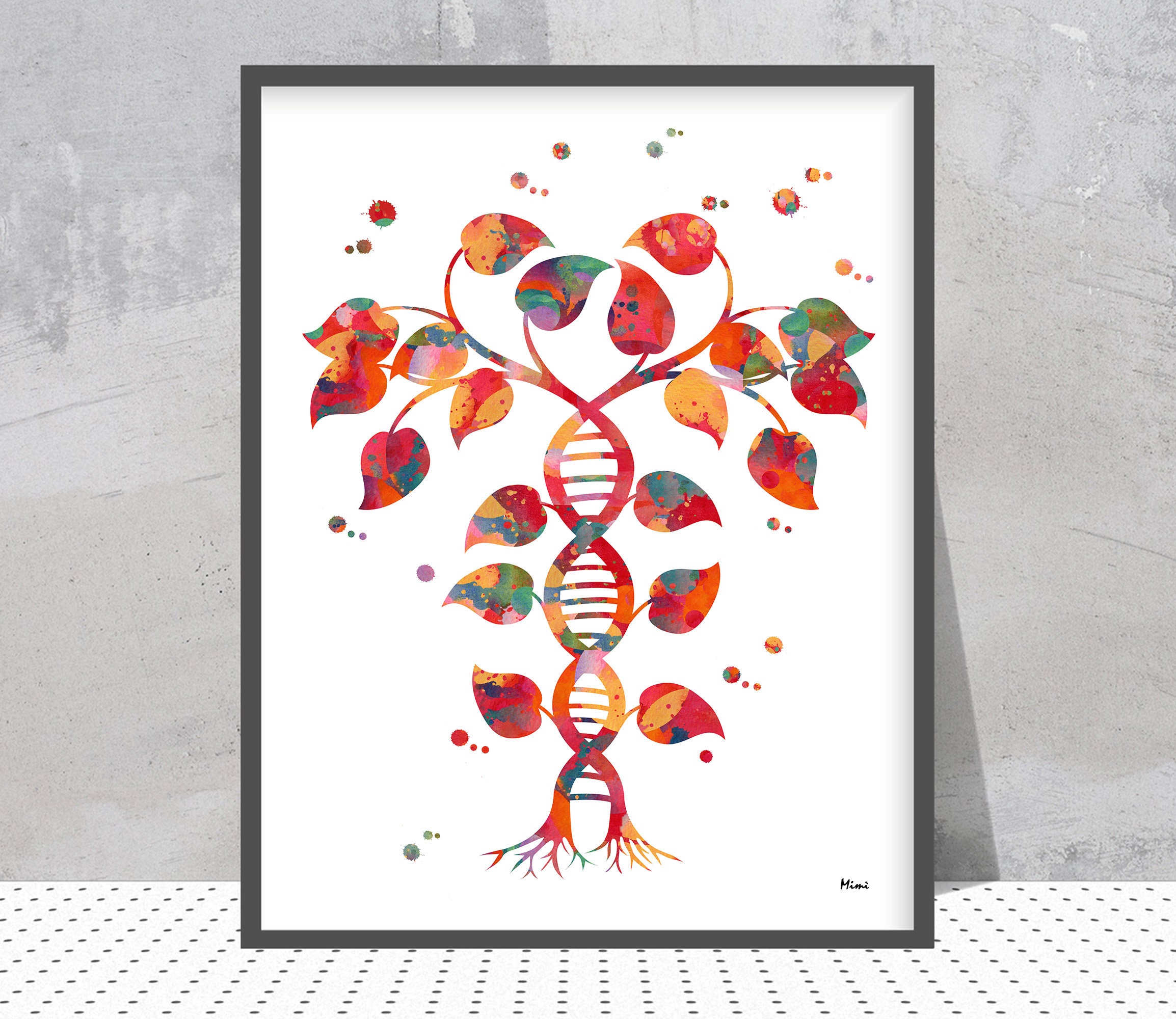 Dna Helix Art