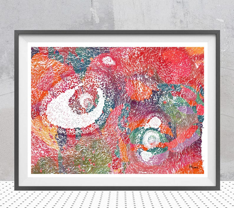 Ovarian Follicles Histology Print | OB-GYN Art | Gynecology Practice ...