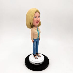 Custom Girlfriend Figurines, Custom Wife Bobbleheads Anniversary Gift ...
