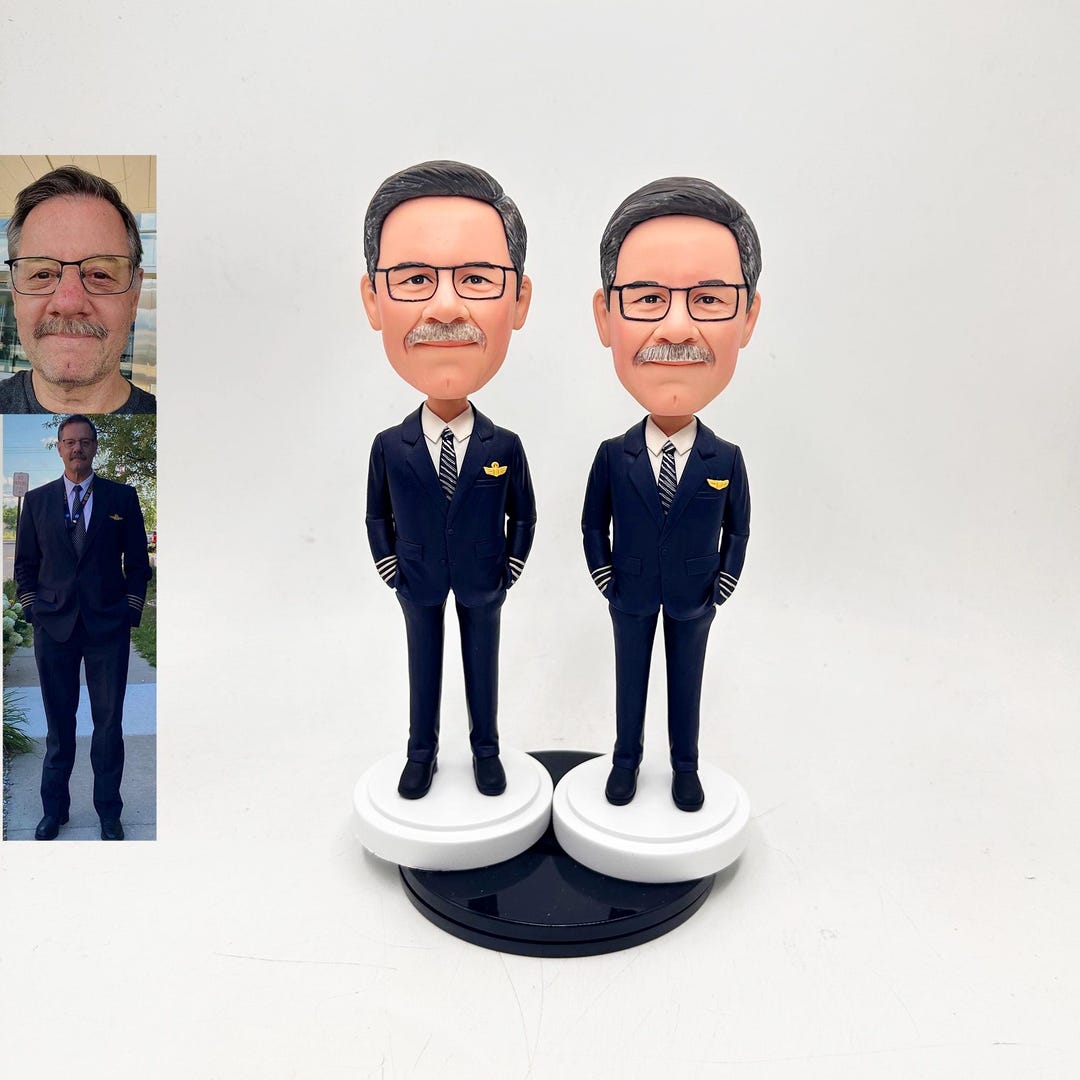 Custom Double Bobbleheads, Custom Sisters Statue, Custom Brothers ...