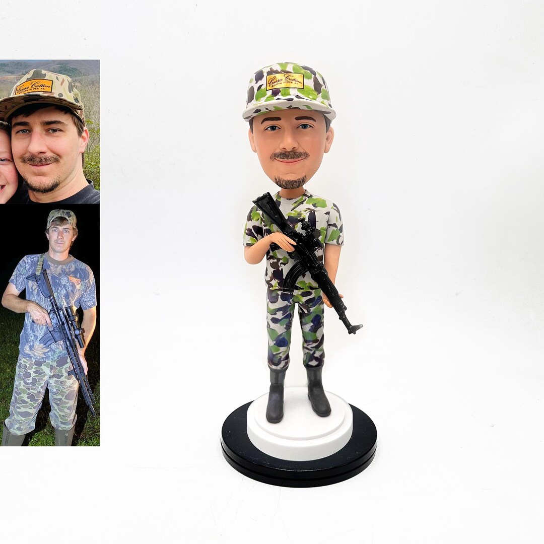 Custom Soldier Bobbleheads, Custom Special Forces Statues, Personalized ...