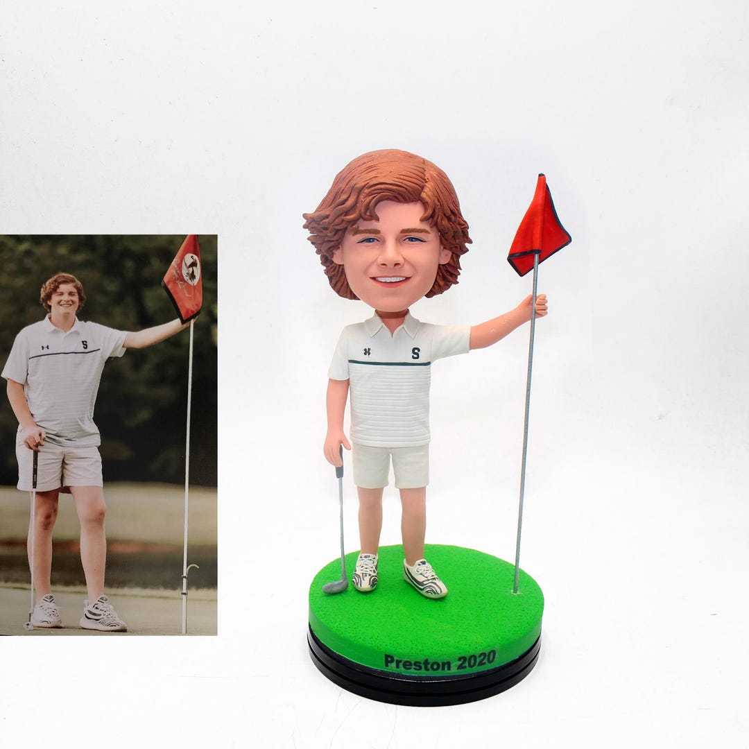 Custom Coach Bobblehead, Custom Golf Bobblehead, Custom Golf Player ...