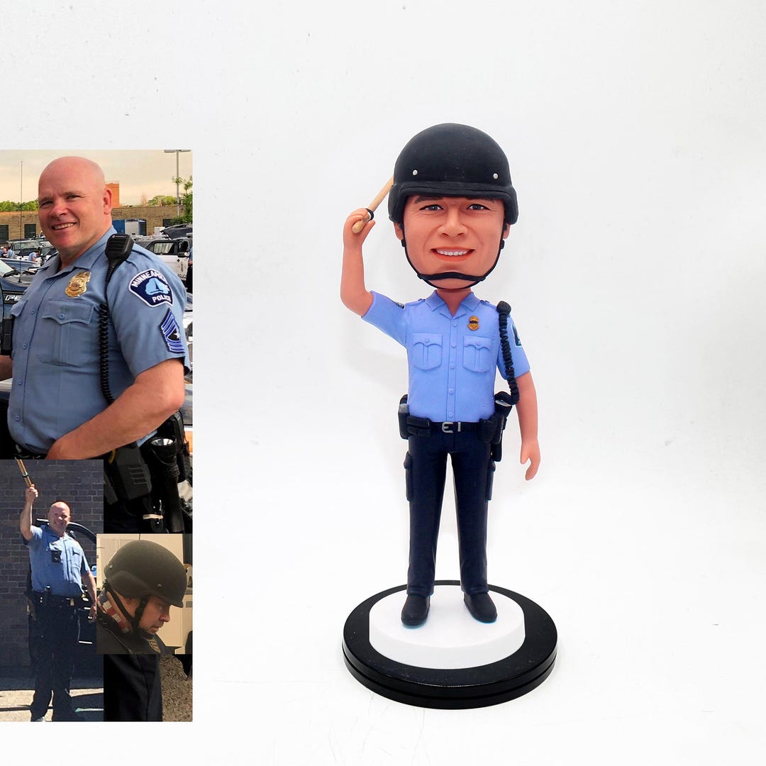 Custom Police Bobbleheads, Custom Chief Bobblehead, Custom Soldier ...