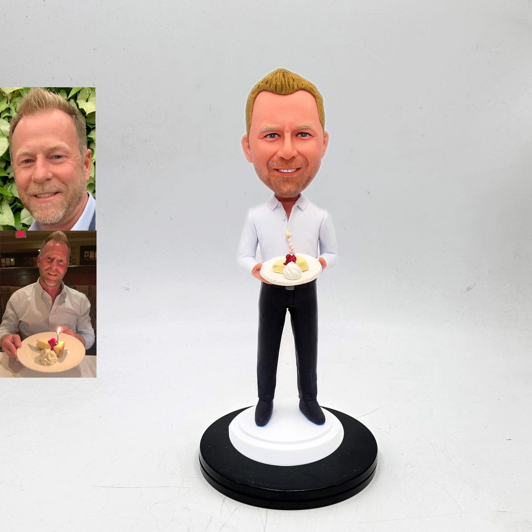 Custom Birthday Bobblehead, Create Your Own Bobblehead, Make Your Own ...