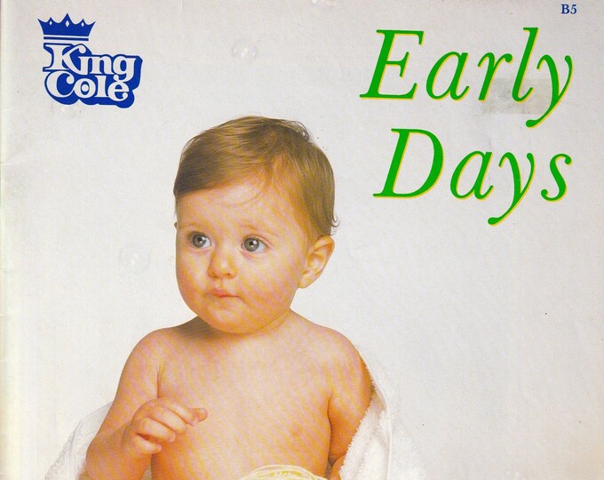 KING COLE Early Days Baby Designs/baby Shower Handmade Gifts Ideas ...