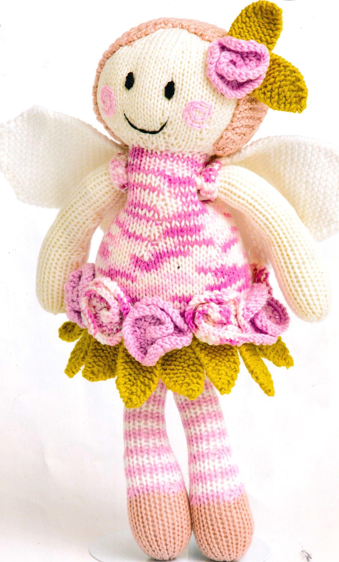 DOLL KNIT Fairy Doll Knitting Pattern PDF Digital Download - Etsy