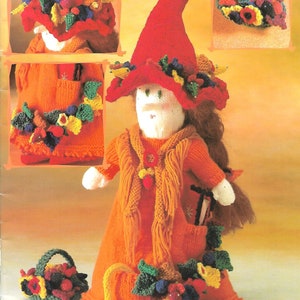 SIRDAR Fantasy Knits Original Rare Doll Fairies, Witches & Mermaids ...