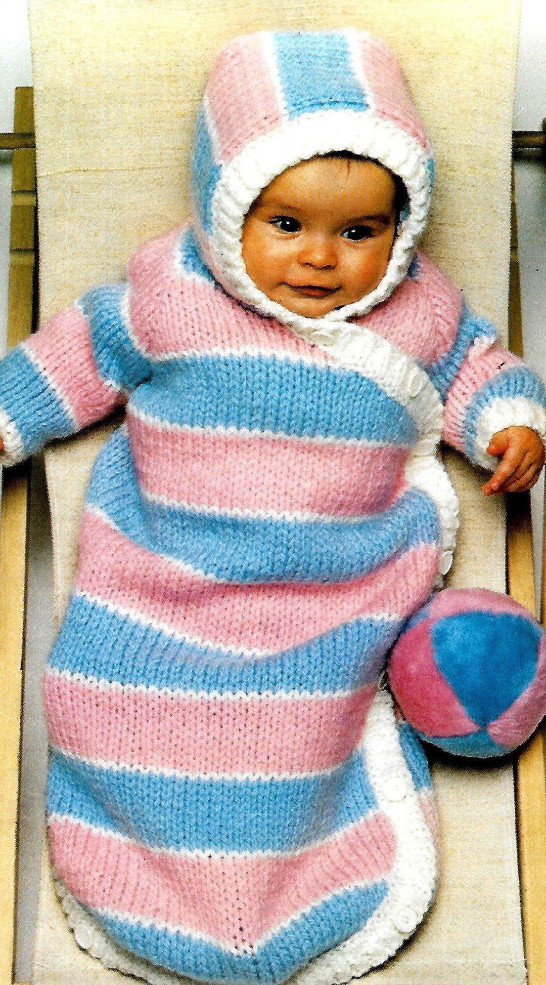 PH2 Baby's Sleeping Bag /sleep Sac/cocoon With Hood PDF Vintage ...