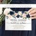 Navy Blush Bridal Shower Welcome Sign, Bridal Shower Floral Sign, 18x24 ...