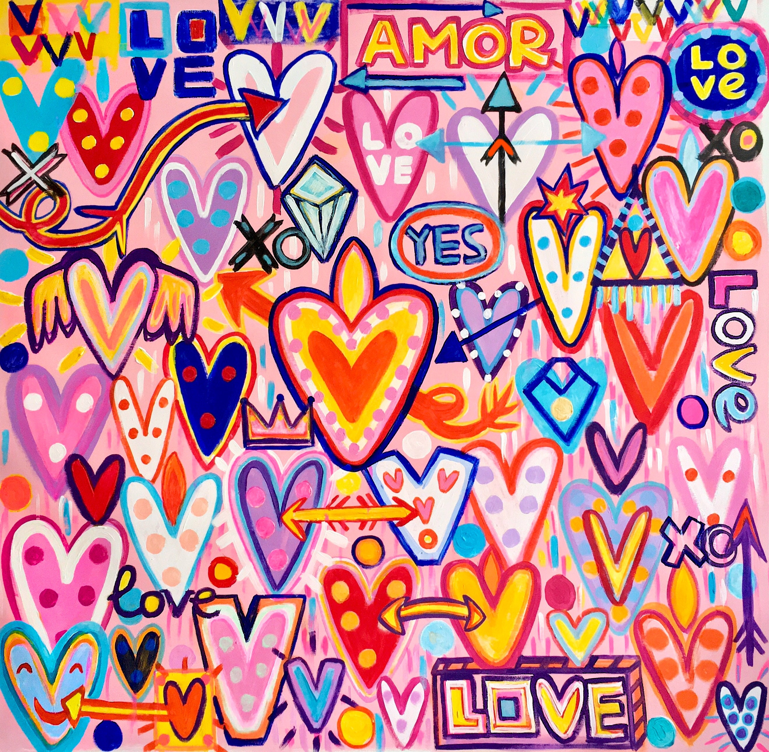 Arte Do Graffiti Amor