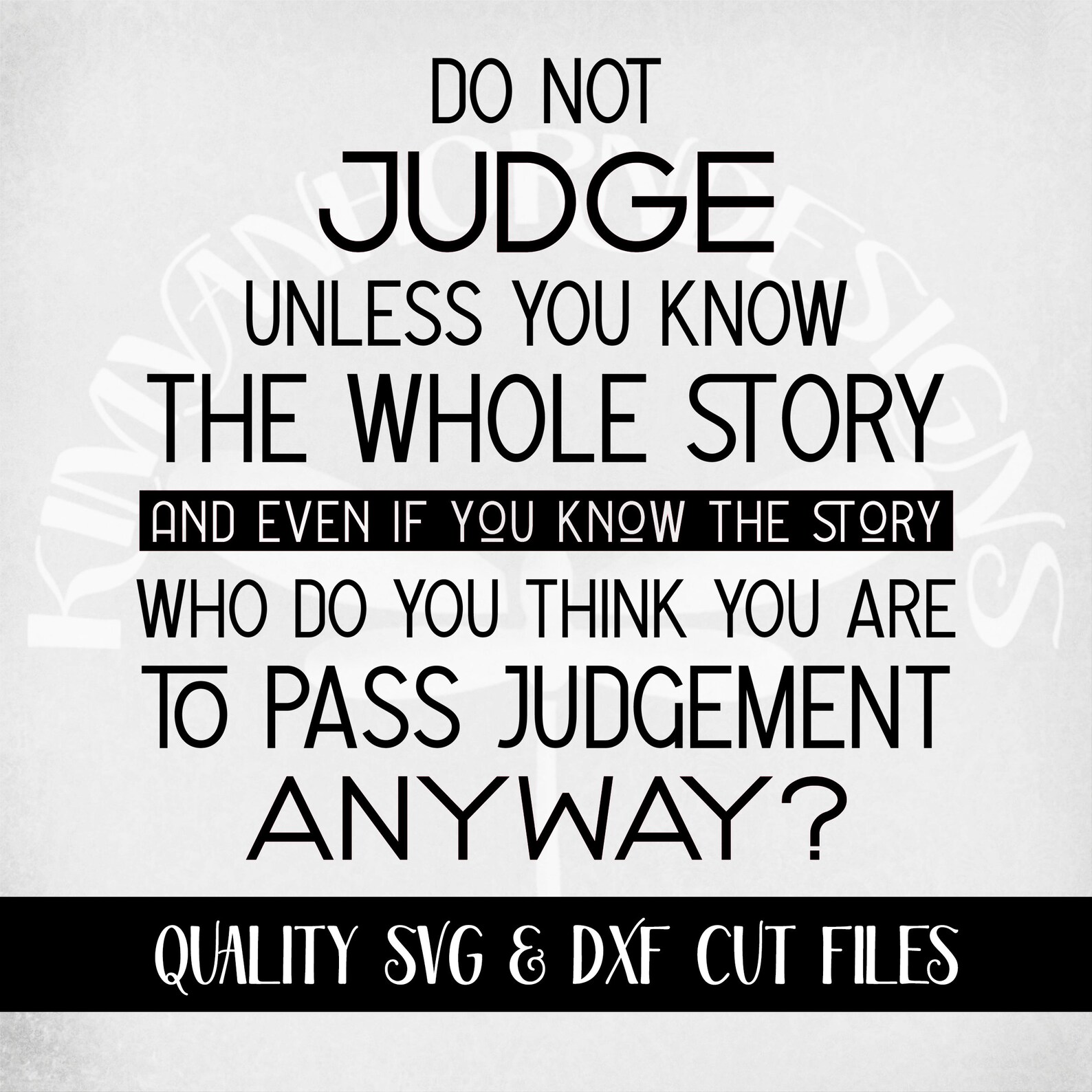 Do Not Judge Svg and Dxf Cut Files Printable Png and Mirrored - Etsy