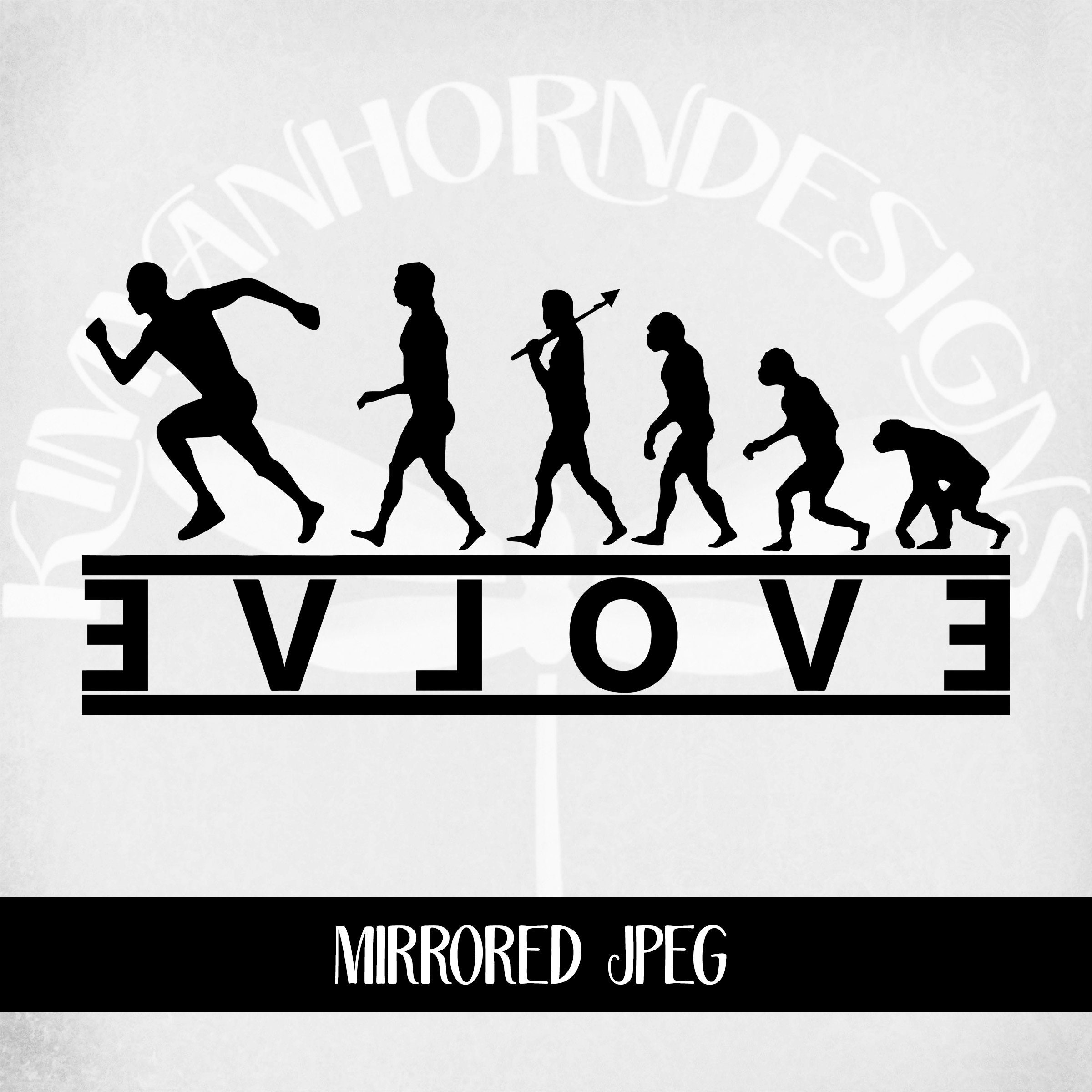 Evolve Svg, Evolution Svg, Runner Svg, Jogger Svg, Man Running Svg, Dxf ...
