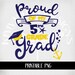 Proud of My 5th Grade Grad Svg / Fifth Grade Graduation Svg - Etsy