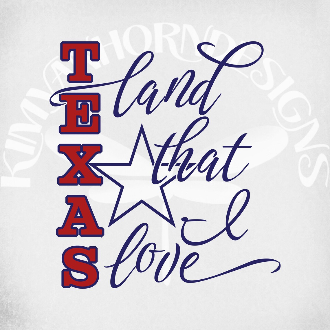 Texas Svg, Land That I Love Svg, State Pride Svg, Dxf, Png and ...