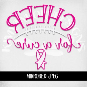 Cheer for A Cure Svg & Dxf Cut Files, Breast Cancer Awareness Svg, Pink ...
