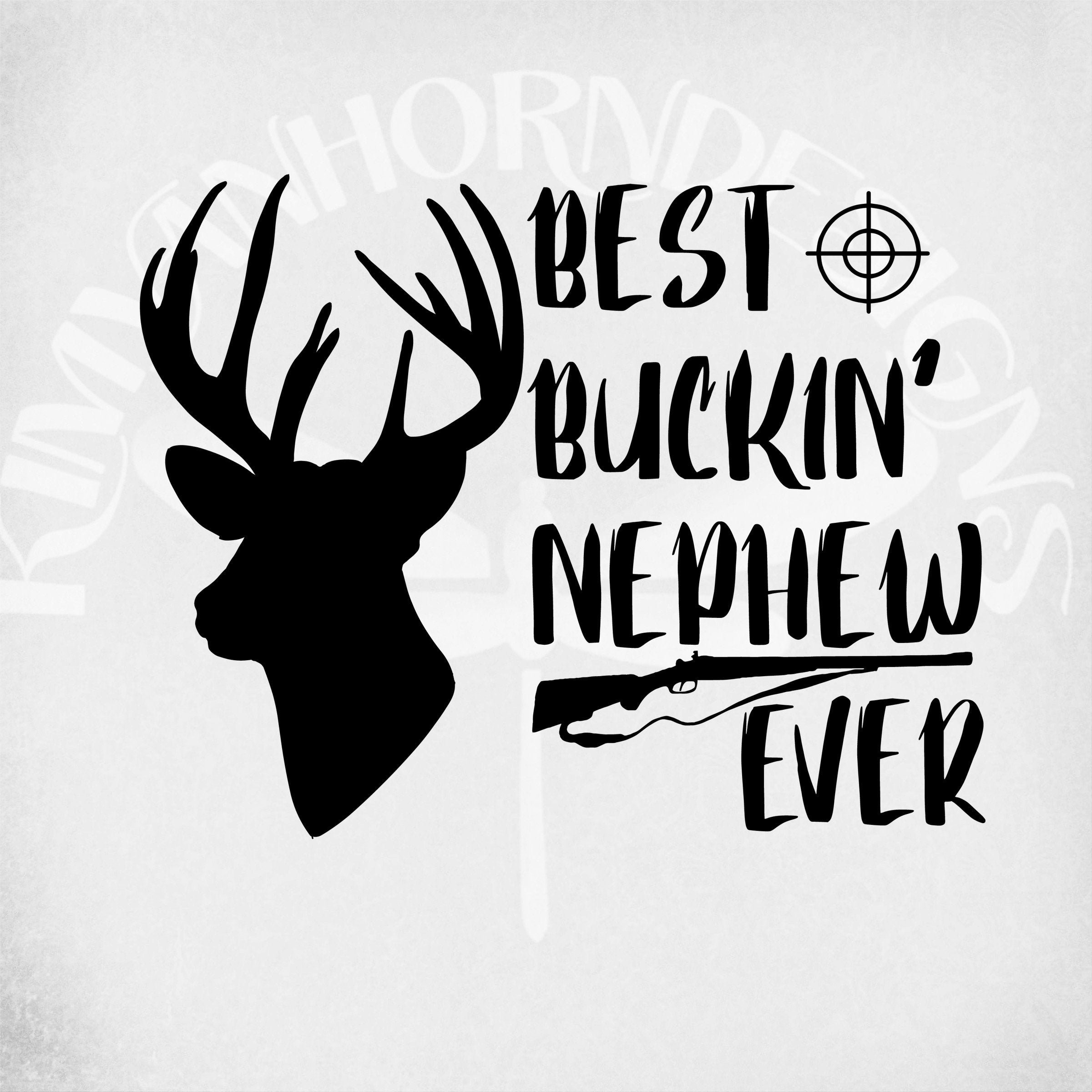 Rifle svg Clipart Buckin svg Rifle & Deer Tracks that's what Love is ...