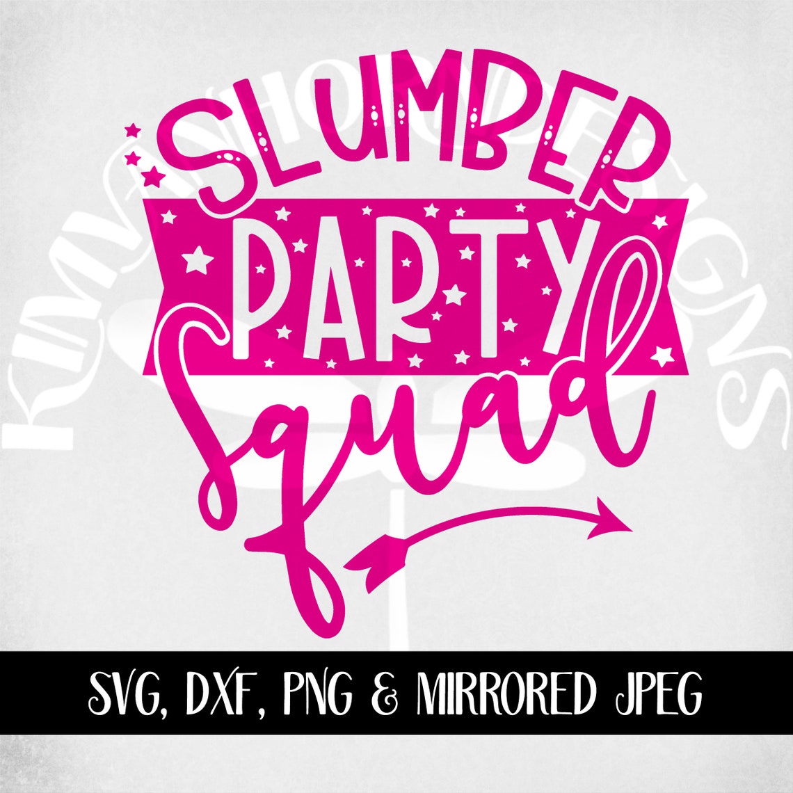 Slumber Party Squad Svg Slumber Party Svg Girl Party Svg - Etsy