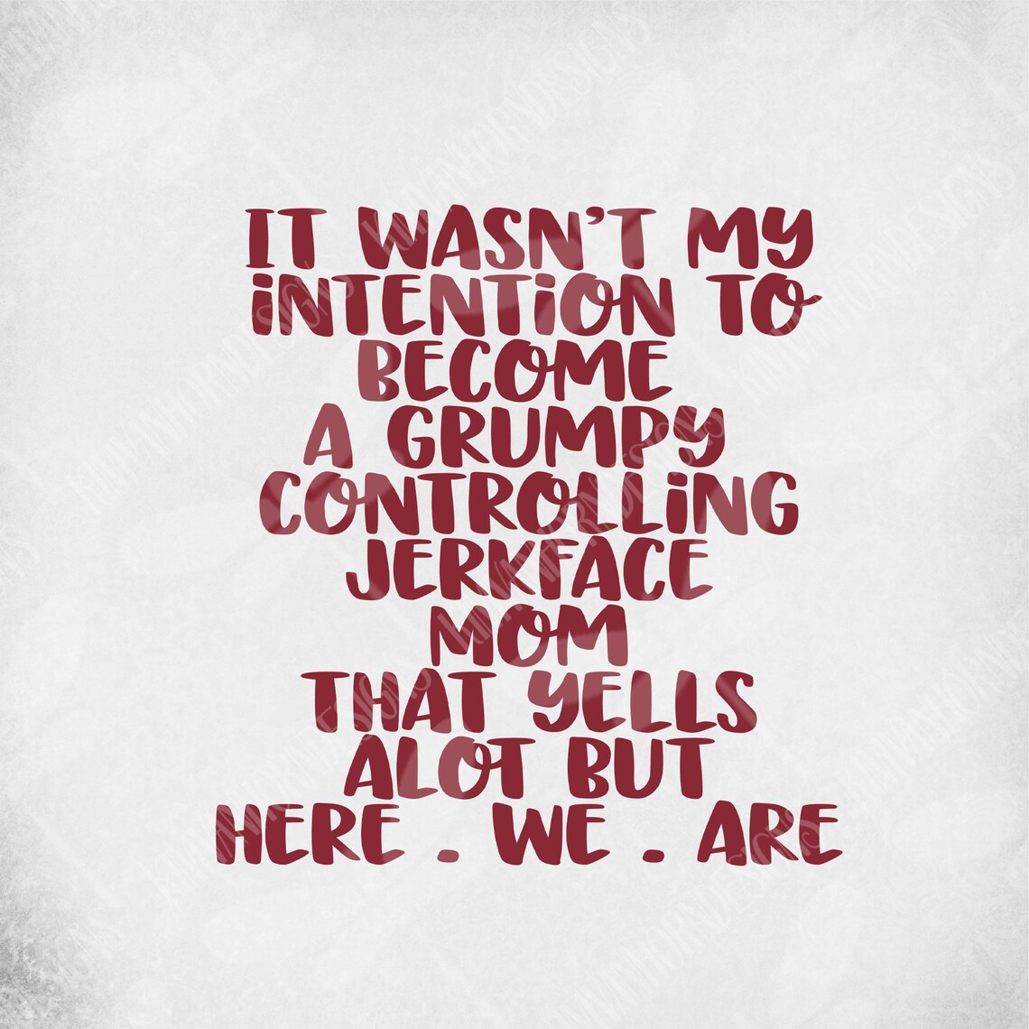 Grumpy Mom Svg Cut Files for Cricut & Silhouette Printable - Etsy