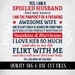 Spoiled Husband Svg, Father's Day Svg, Awesome Wife Svg, Funny Adult ...
