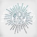Affirmation Sun in Teal Ombre Colors, 4 Layer Svg and Dxf Cut Files ...