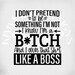 Like A Boss Svg and Dxf Cut Files, Adult Humor Svg, Funny Adult Svg ...