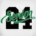 Senior 24 Svg, Class of 2024 Svg, Dxf, Png and Two Printable Mirrored ...