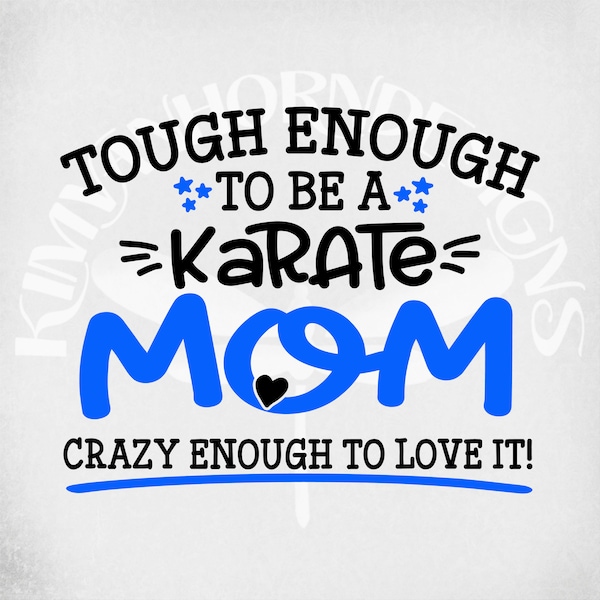 Karate Mom - Etsy
