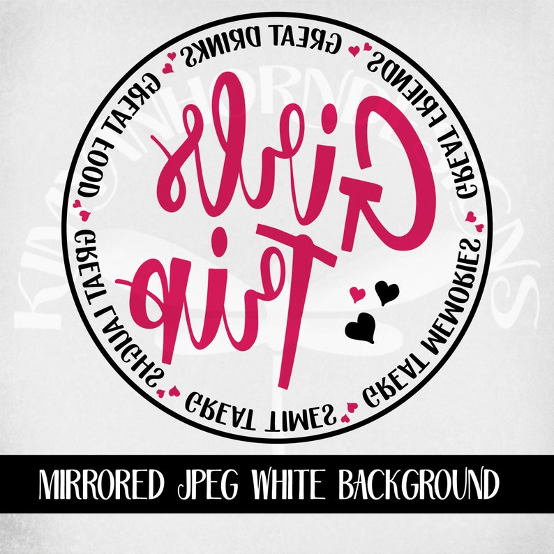 Girls Trip Double Layer Svg and Dxf Cut Files. Printable Png and Jpeg ...