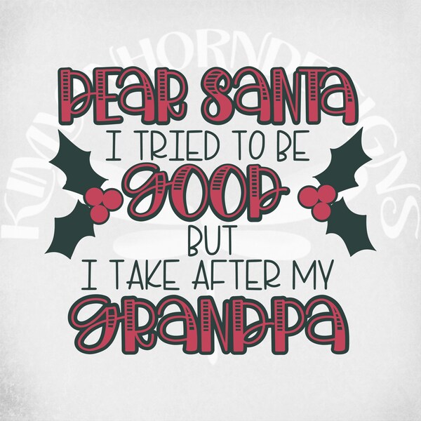 Santa I Tried Svg - Etsy