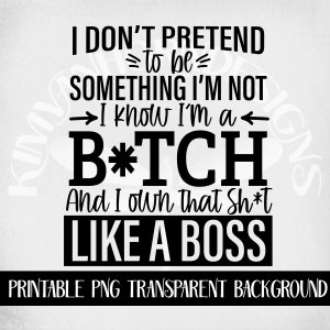 Like A Boss Svg and Dxf Cut Files, Adult Humor Svg, Funny Adult Svg ...