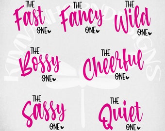 Matching Best Friends Svg and Dxf Cut Files ONLY the Bossy | Etsy