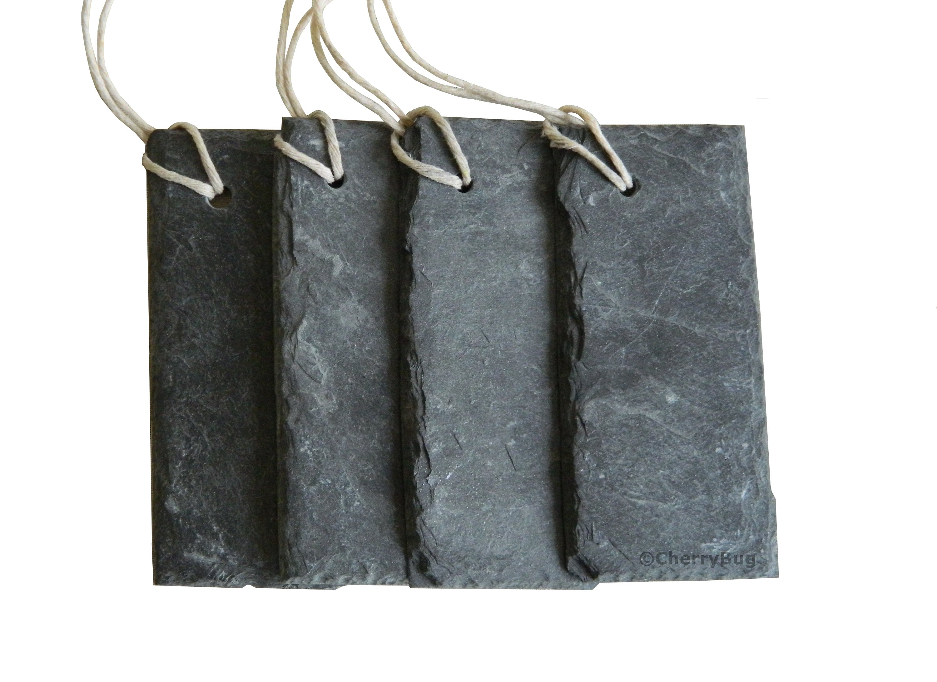 Natural Slate Garden Plant Markers Labels Tags Herbs Vegetables 10cm X ...