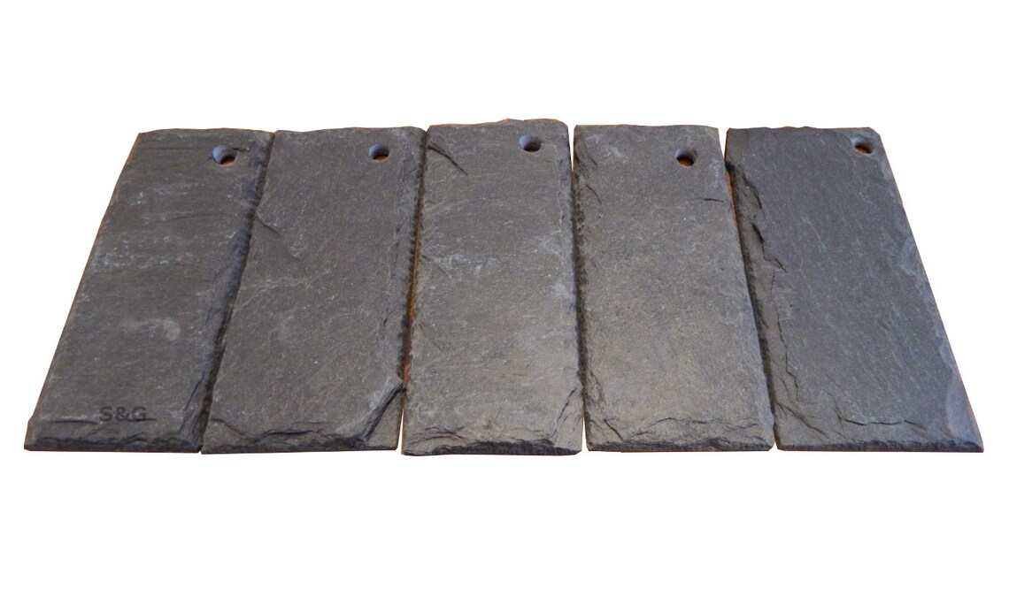 Natural Slate Garden Plant Markers Labels Tags Herbs Vegetables 10cm X ...