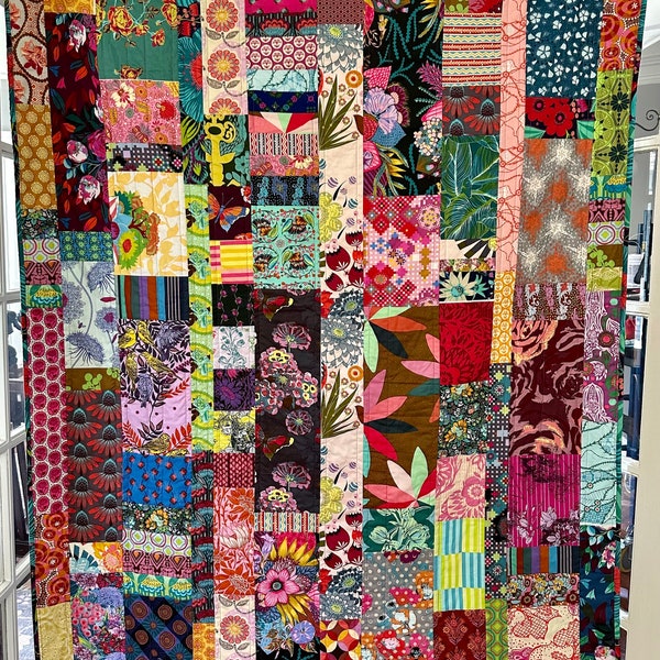 Improv Quilt - Etsy