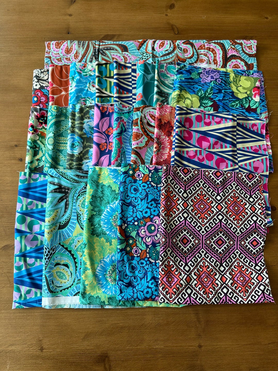 Amy Butler Hapi Fat Quarter Bundle: 21 Fabric Pieces + Oasis Yardage - Etsy