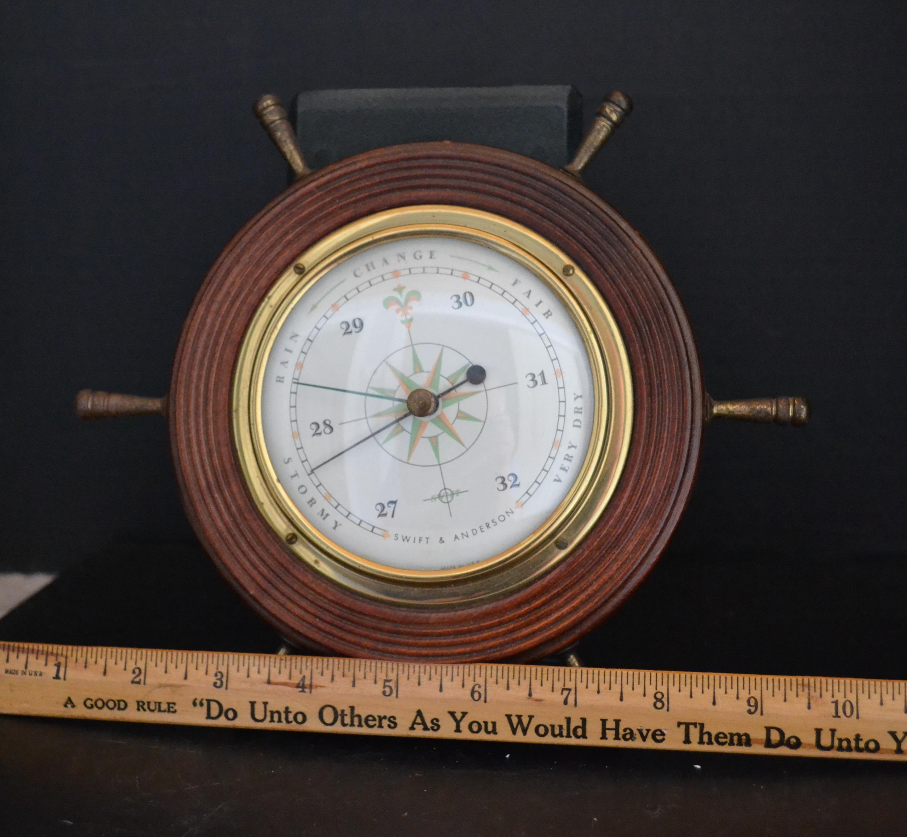 Swift& Anderson Helm Barometer!! - Etsy