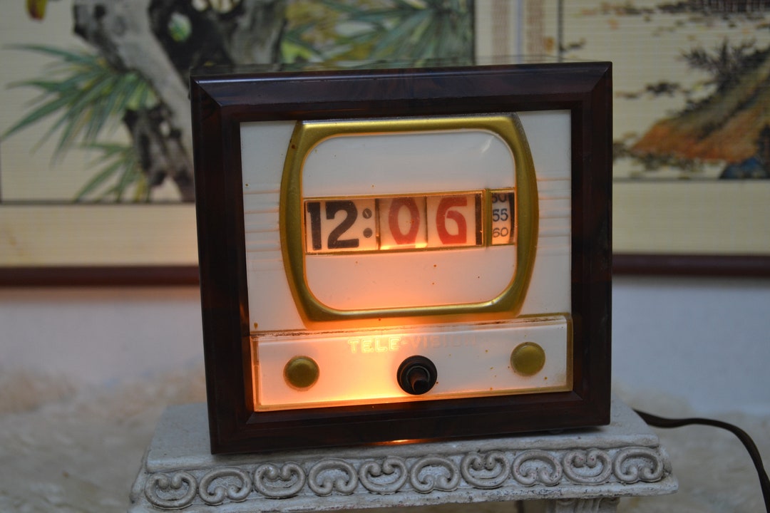 Television Analog Clock Works - Etsy