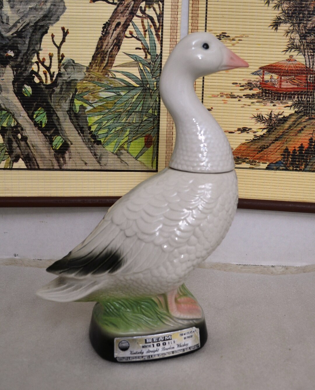 1979 Jim Beam Snow Goose Decanter - Etsy